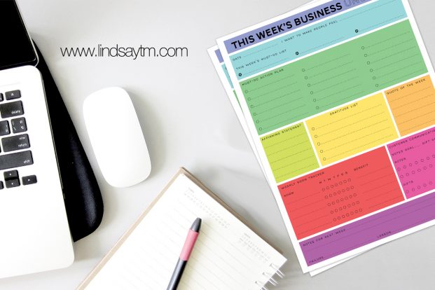 My #1 Tip For Weekly Productivity - Lindsay Teague Moreno